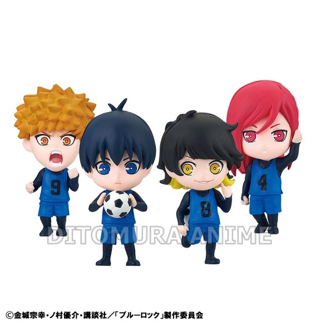 Blue Lock Figutto Figure with Bath Powder Additive Bachira Isagi ...