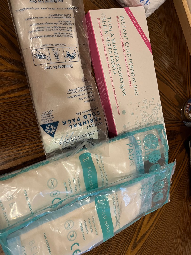 BN Perineal Cold Pack Belvea Epi-kool, Babies & Kids, Maternity Care on ...