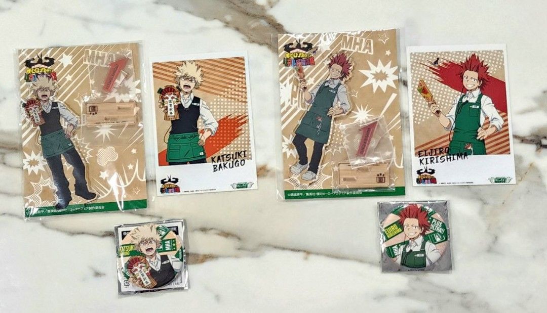 [BNHA] Boku no hero academia bakugo and kirishima tokyu hands collab ...