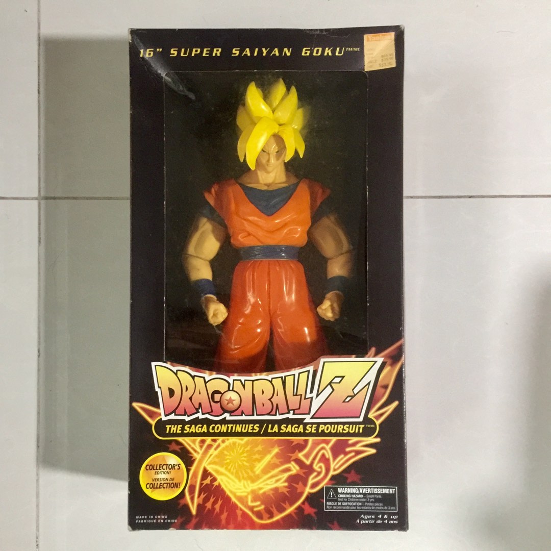 BNIB BANDAI 16” Super Saipan Goku (Dragonball Z), Hobbies & Toys ...