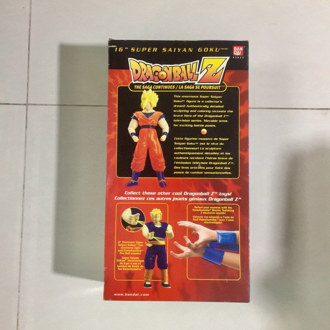 BNIB BANDAI 16” Super Saipan Goku (Dragonball Z), Hobbies & Toys ...