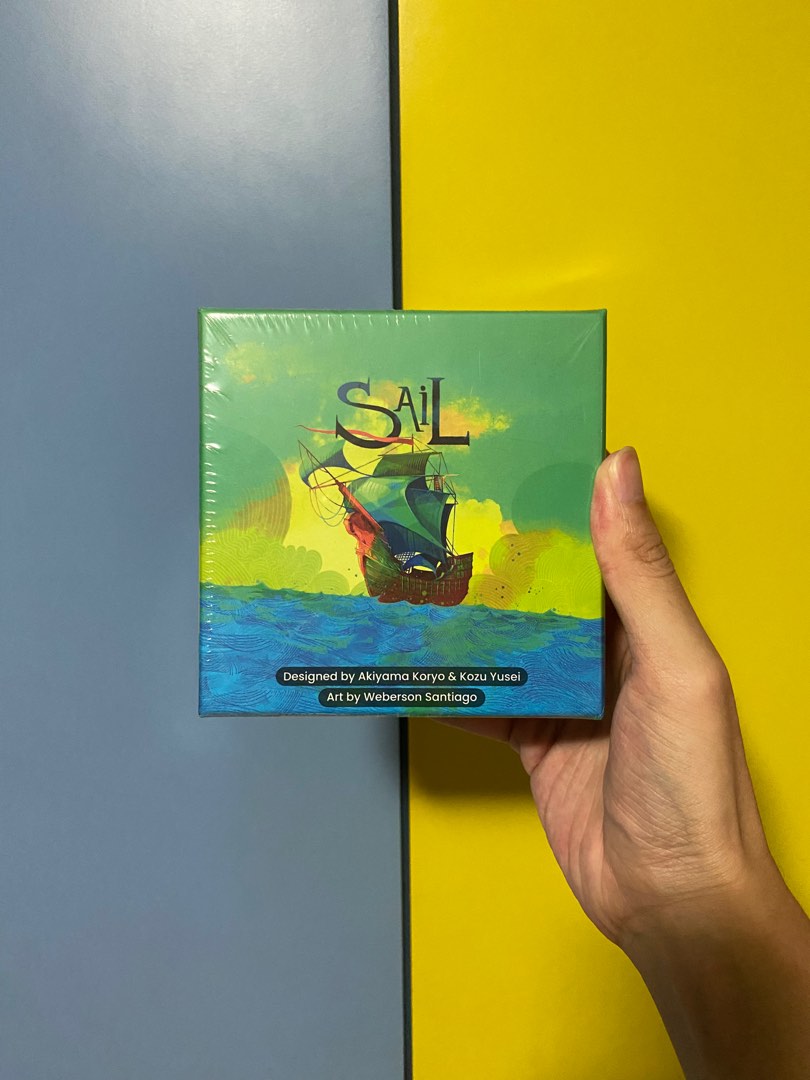 [BNIS, Sealed] Sail by AllPlay kickstarter card / board game + separate Chomp expansion, Hobbies ...