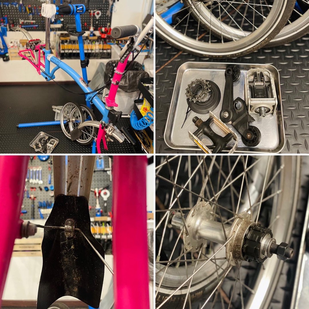 Brompton / Tri-fold Bicycle Servicing, Sports Equipment, Bicycles & Parts, Parts & Accessories ...