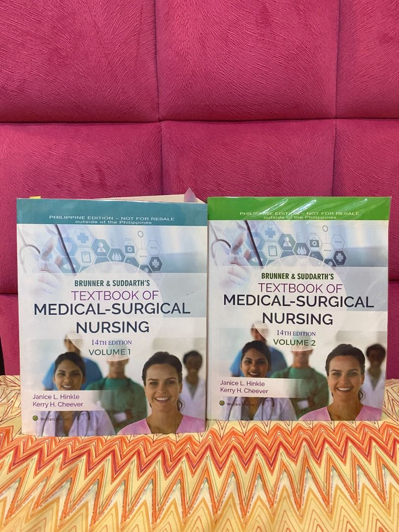 Brunner & Suddarth’s textbook of Medical-Surgical Nursing (14th Edition, Volume 1 & 2), Hobbies ...