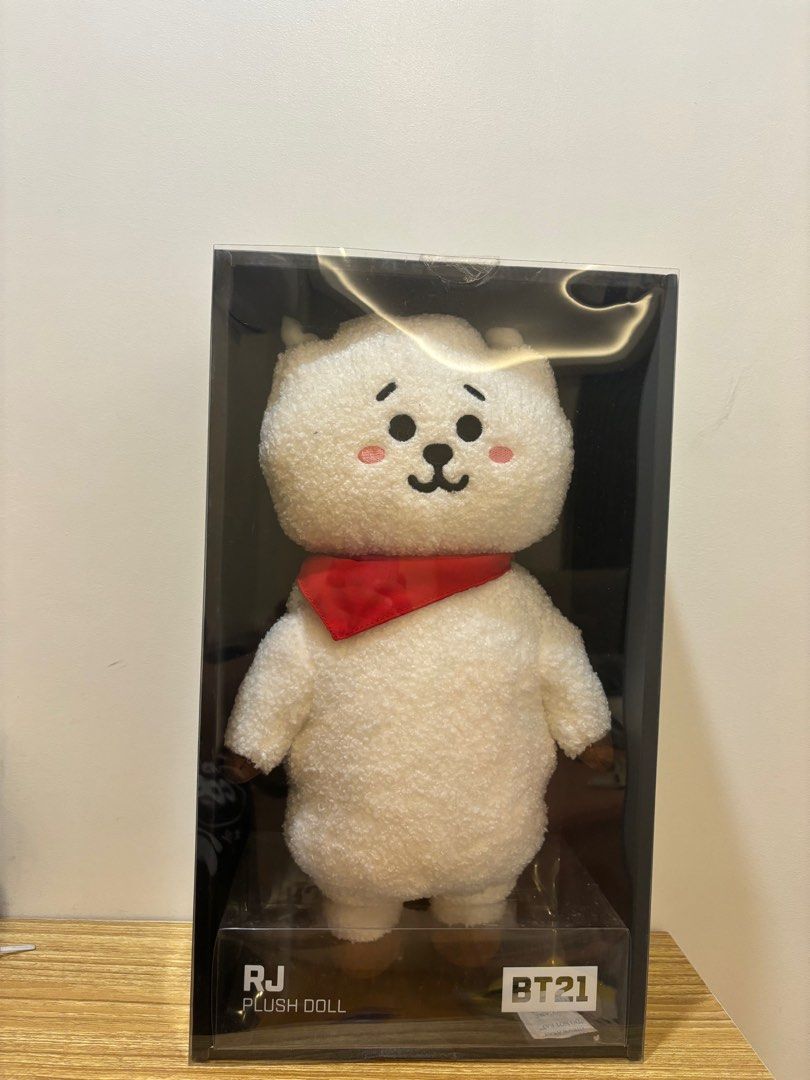BT21 RJ Standing Plush Doll, Hobbies & Toys, Memorabilia & Collectibles ...