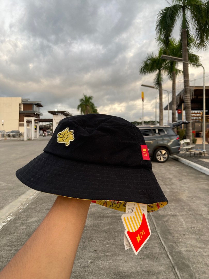 BTS X MCDO BUCKET HAT, Men's Fashion, Watches & Accessories, Caps ...