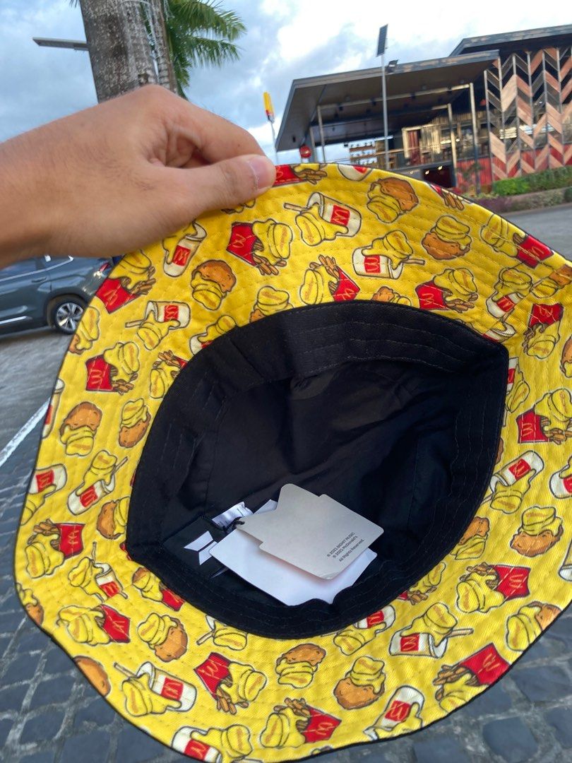 BTS X MCDO BUCKET HAT, Men's Fashion, Watches & Accessories, Caps ...