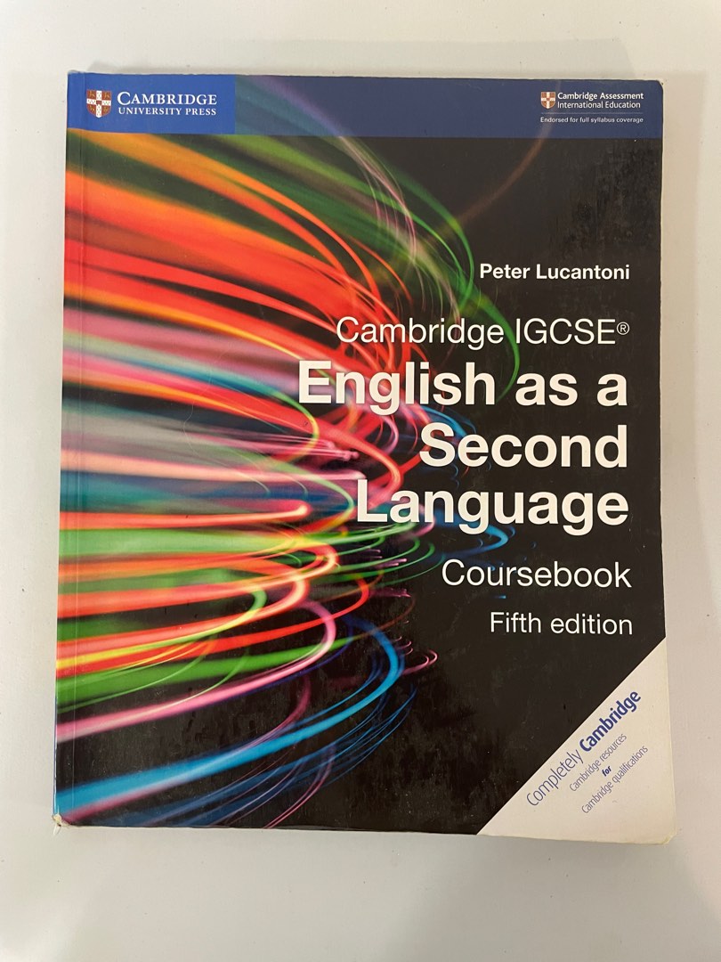 Cambridge IGCSE English as a second Language Textbook Fifth Edition ...