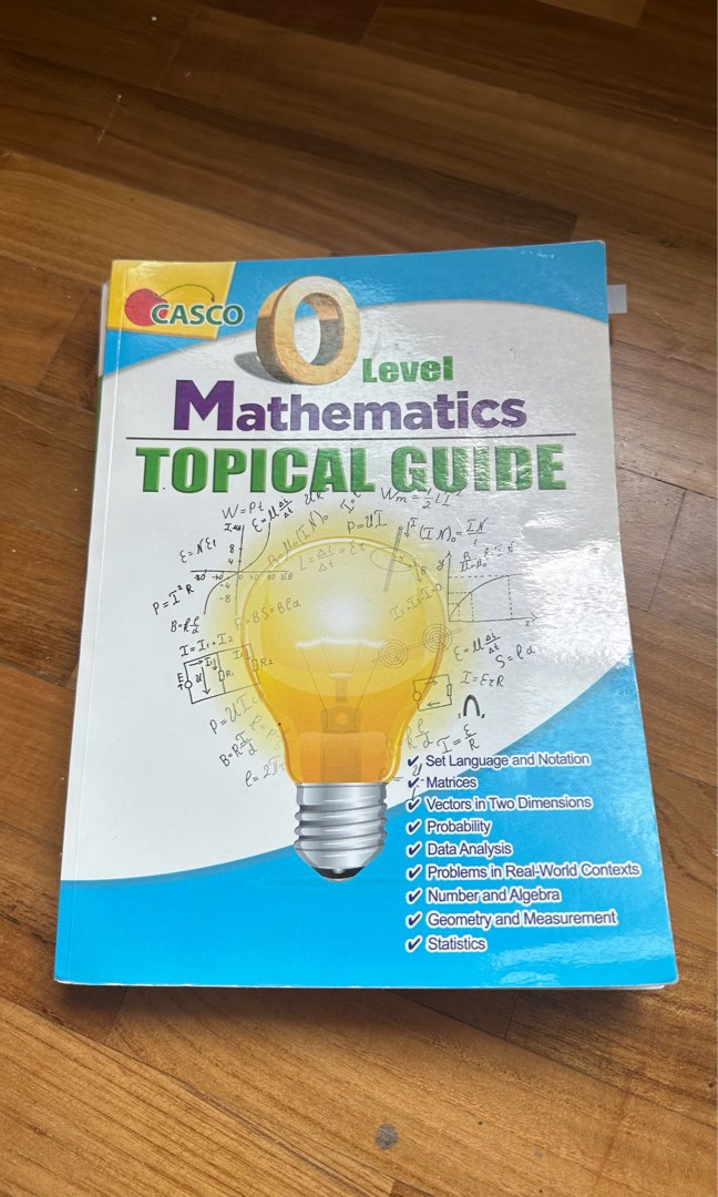 CASCO O level E-math topical questions guide, Hobbies & Toys, Books ...