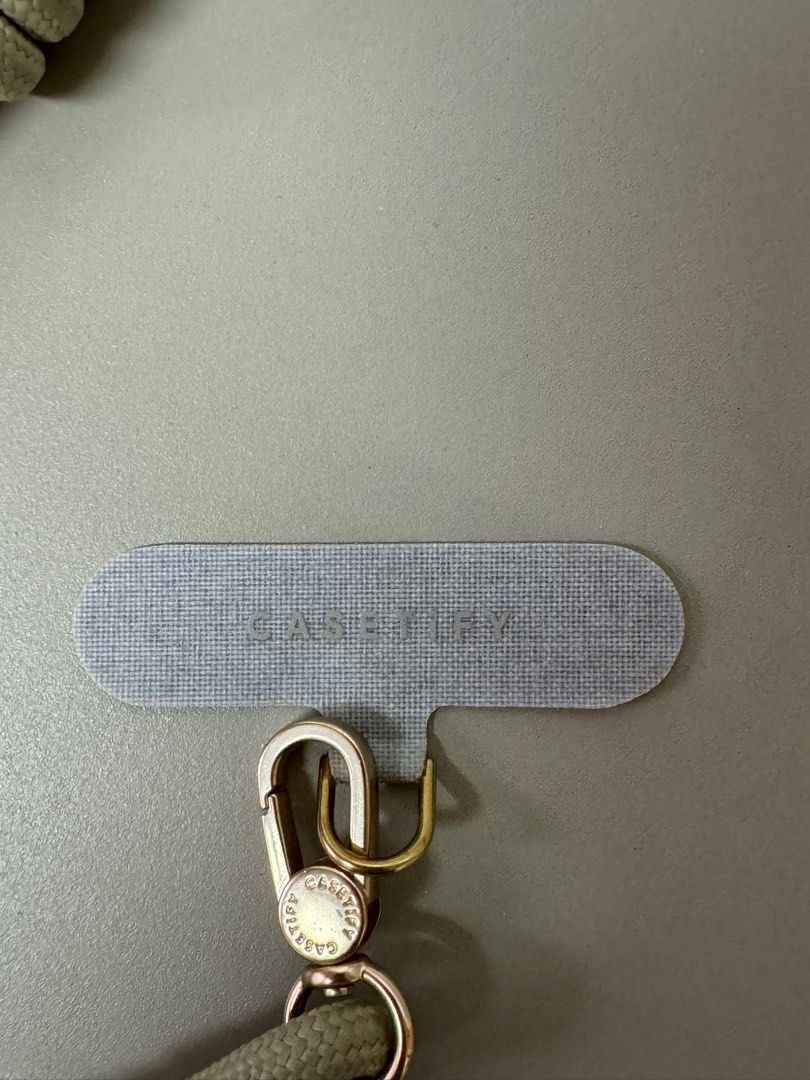 Casetify Rope Wrist Strap - Khaki, Mobile Phones & Gadgets, Mobile ...