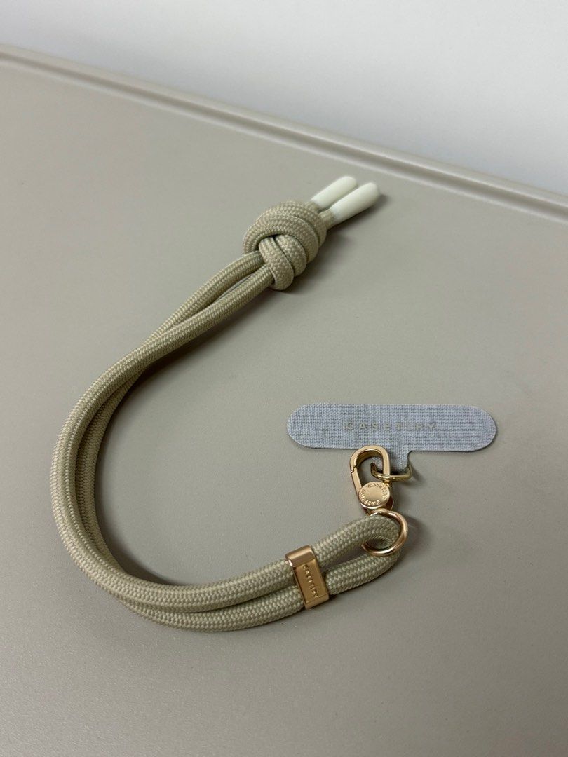 Casetify Rope Wrist Strap - Khaki, Mobile Phones & Gadgets, Mobile ...
