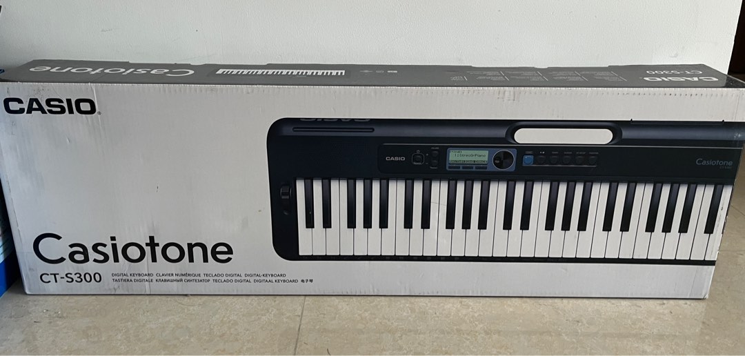 CASIO Casiotone CT-S300 Digital Keyboard, Hobbies & Toys, Music & Media ...