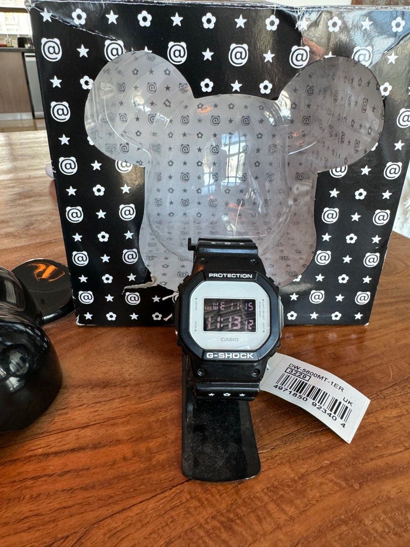 Casio G SHOCK 30th Anniversary x "MEDICOM TOY" BE@RBRICK, Luxury ...