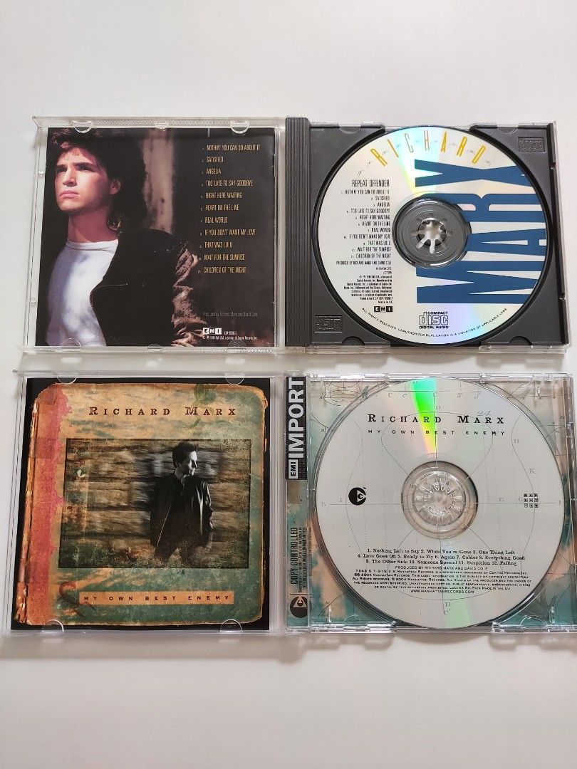 CD Richard Marx, Hobbies & Toys, Music & Media, CDs & DVDs on Carousell