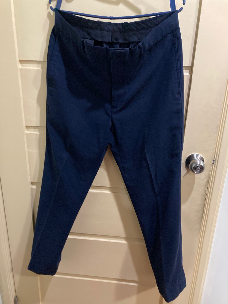 CEO Blue Slacks, Men's Fashion, Bottoms, Trousers on Carousell