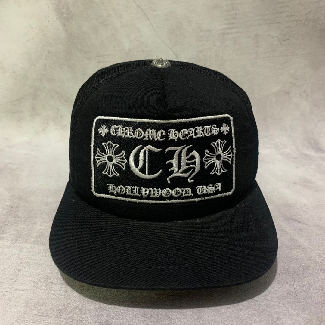 CHROME HEARTS, Fesyen Pria, Aksesoris, Topi di Carousell