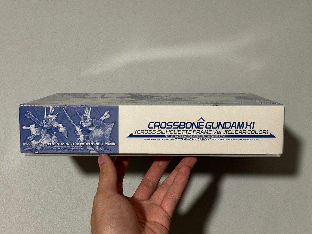 [Clear Color] SD Gundam Cross Silhouette | Crossbone Gundam X1 | SD ...
