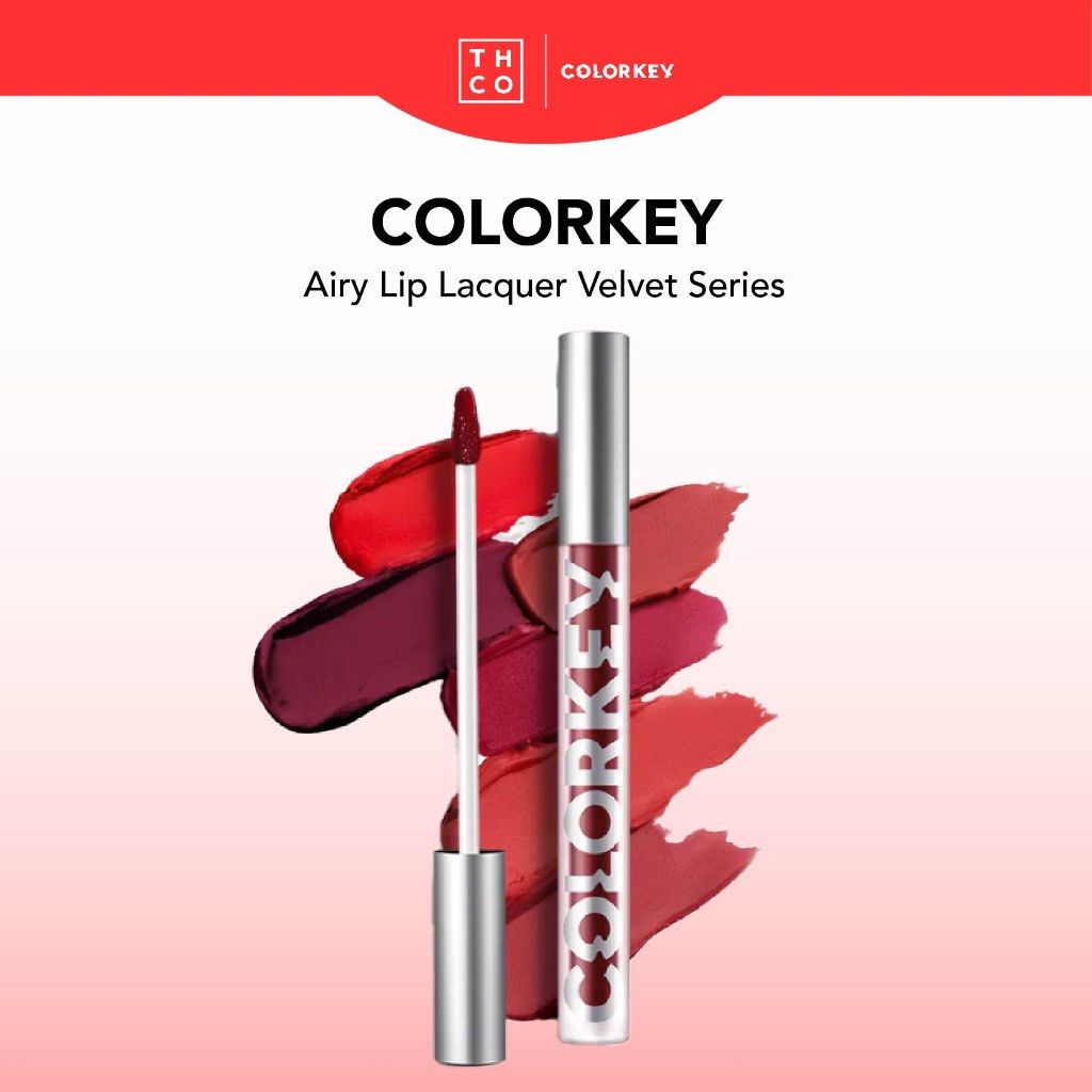 COLORKEY Airy Lip Lacquer Velvet Series Colorkey, Beauty & Personal ...