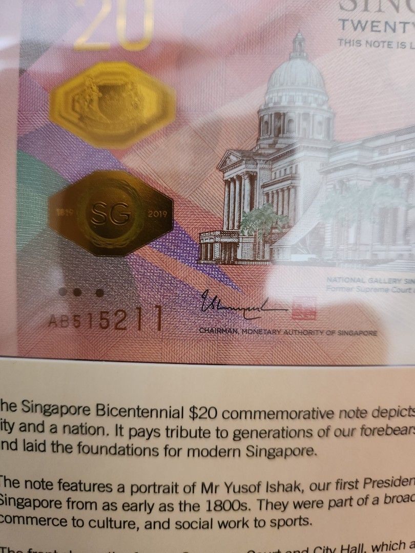 Commemorative bicentennial notes, Hobbies & Toys, Memorabilia ...