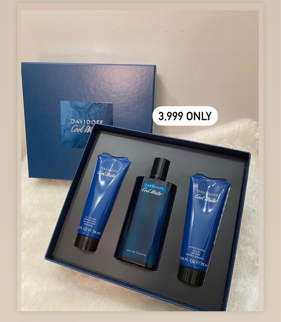 Cool water gift set, Beauty & Personal Care, Men's Grooming on Carousell