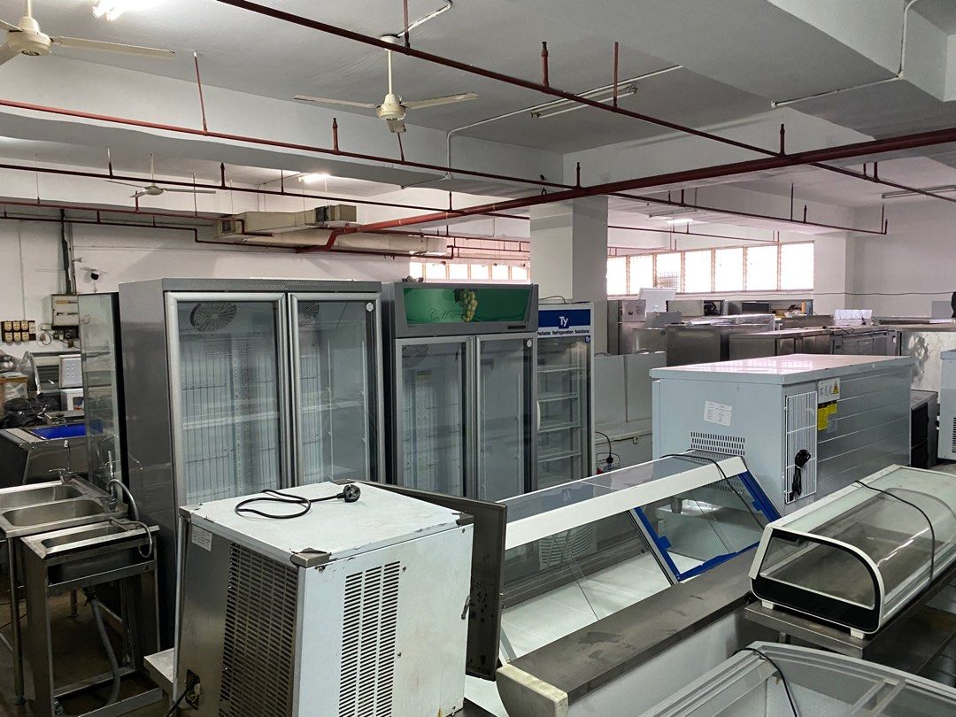 Counter chiller. Counter freezer. stainless steel fridge. One stop ...