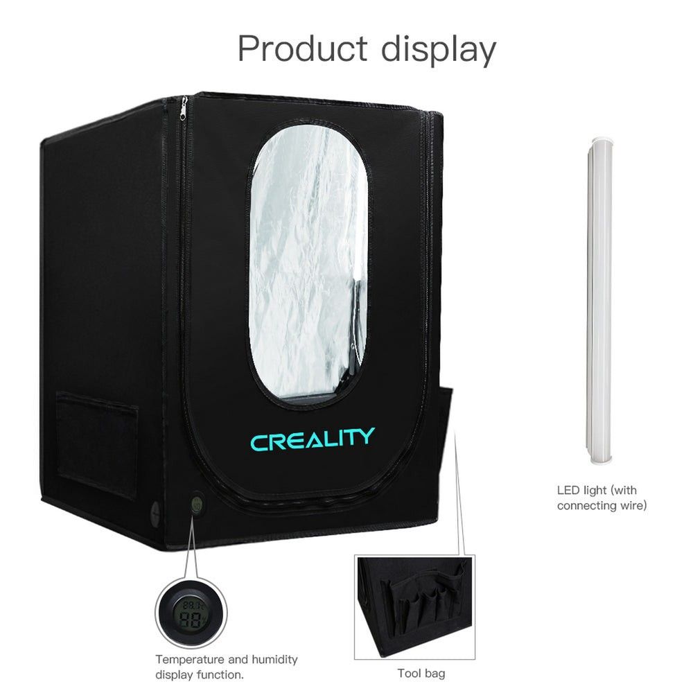 Creality 3D Printer Multifunctional Enclosure Upgraded Version with Led ...
