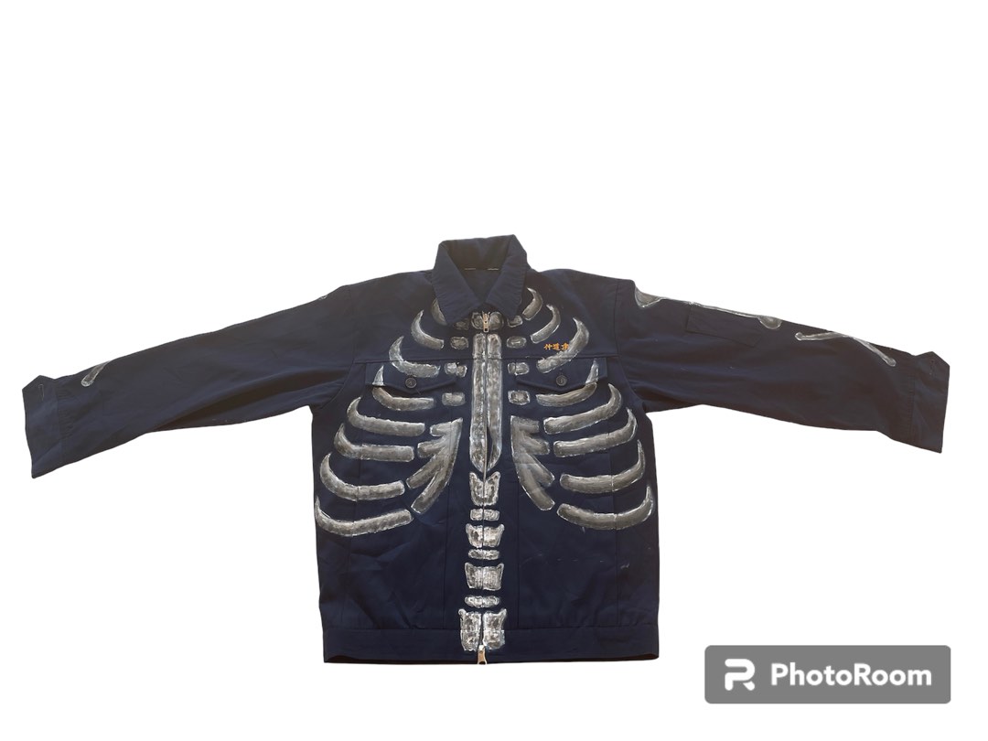 Custom skeleton Jacket, Men's Fashion, Coats, Jackets and Outerwear on ...