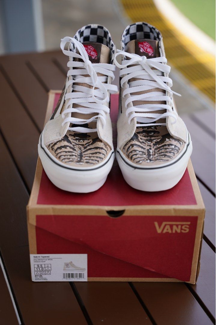 Custom Vans Sk8 Hi, Men's Fashion, Footwear, Sneakers on Carousell