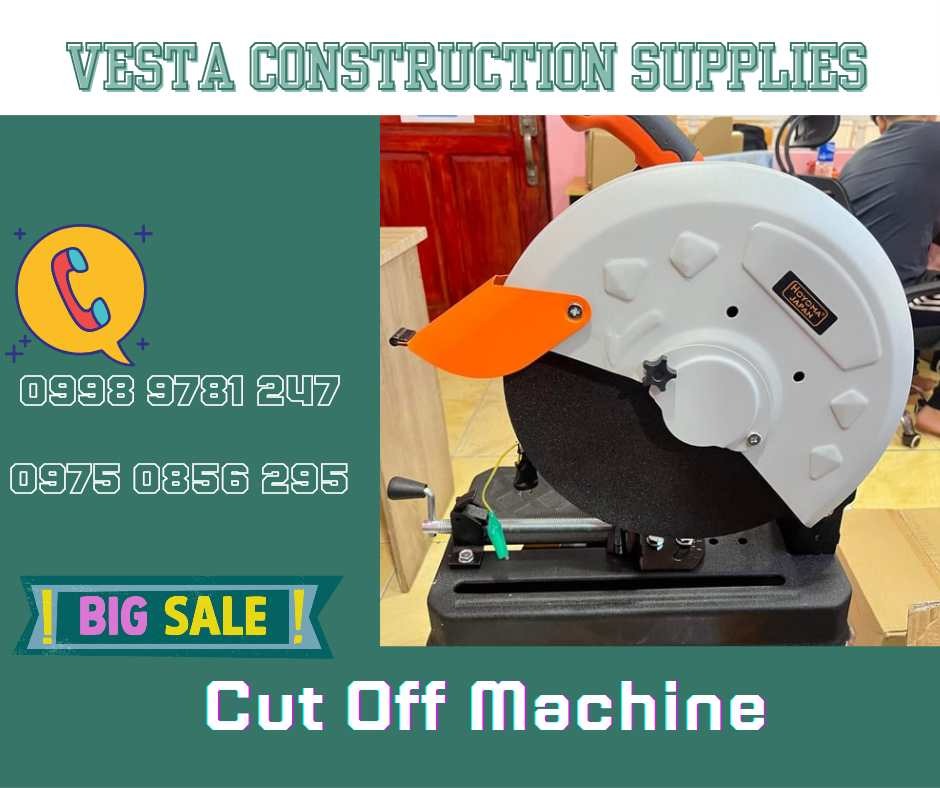 CUT OFF MACHINE, Commercial & Industrial, Construction & Building Materials on Carousell