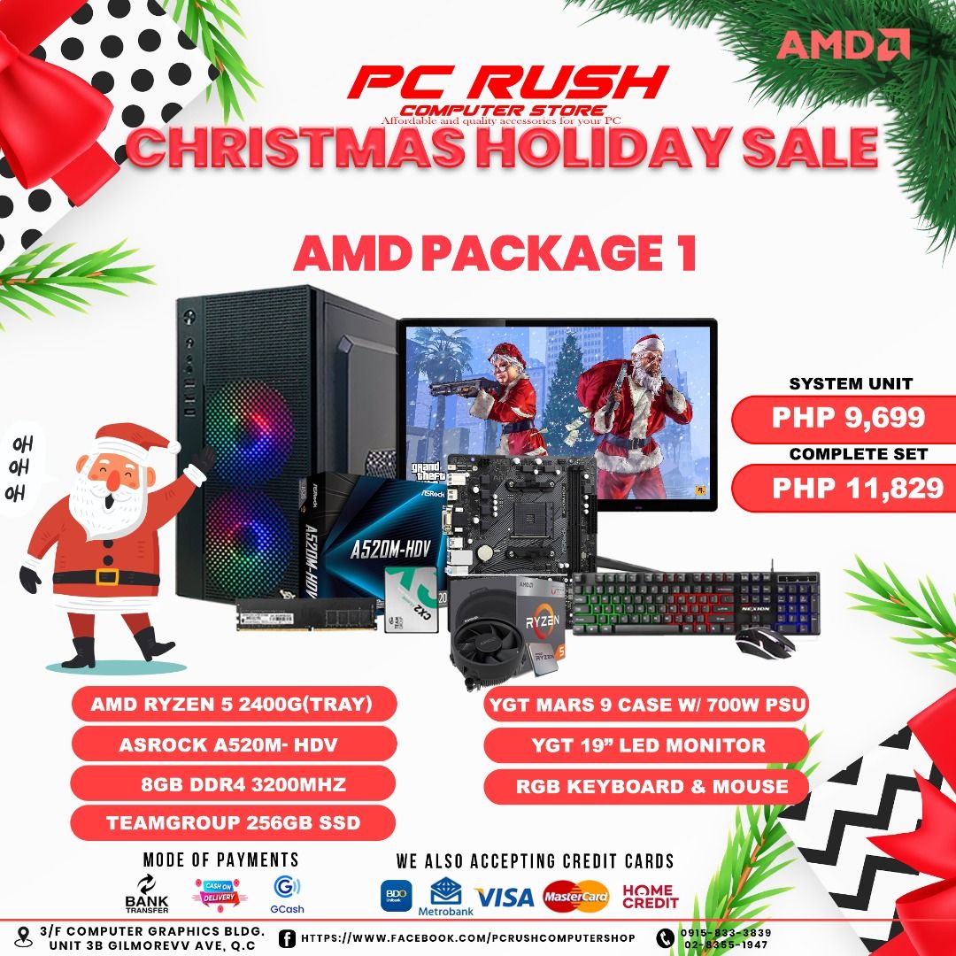 DESKTOP COMPUTER PACKAGE FOR SALE !! INTEL & RYZEN SET UP FOR AS LOW AS ...