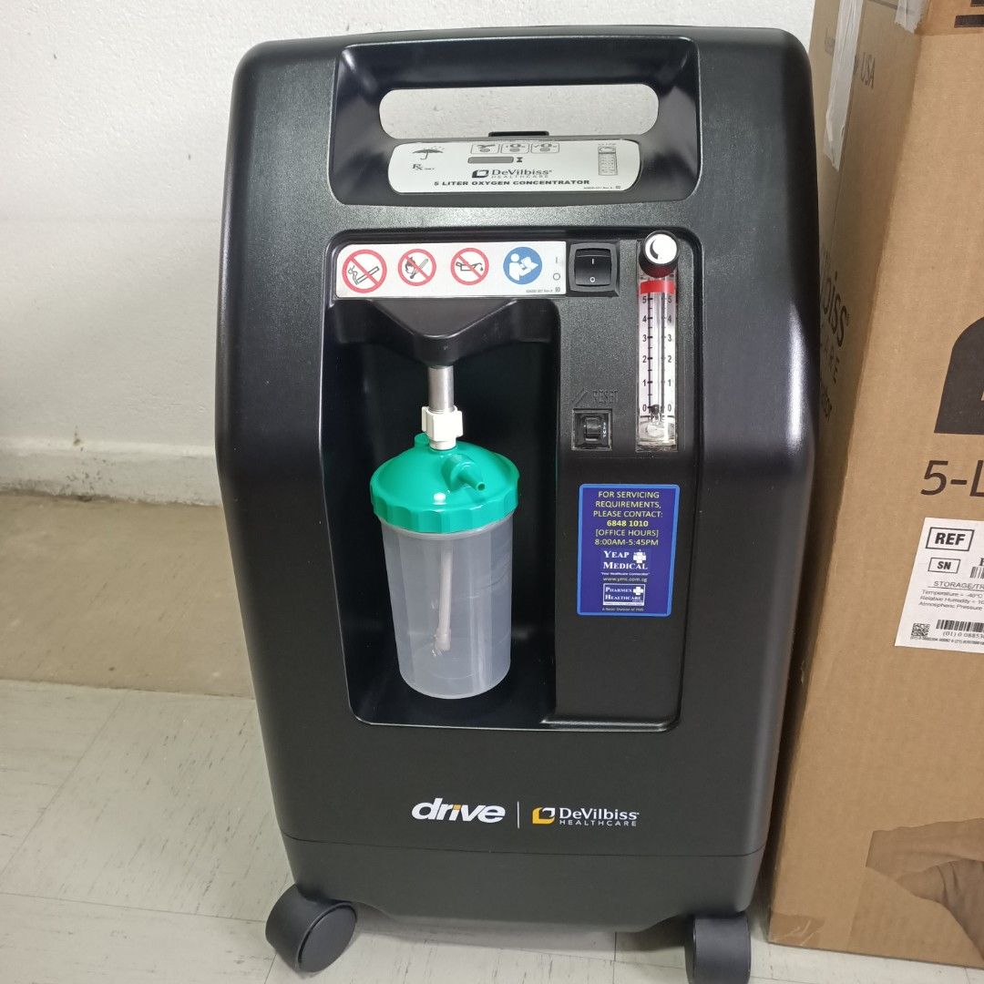 Devilbiss 5 litre Oxygen Concentrator, good working condition,with user ...