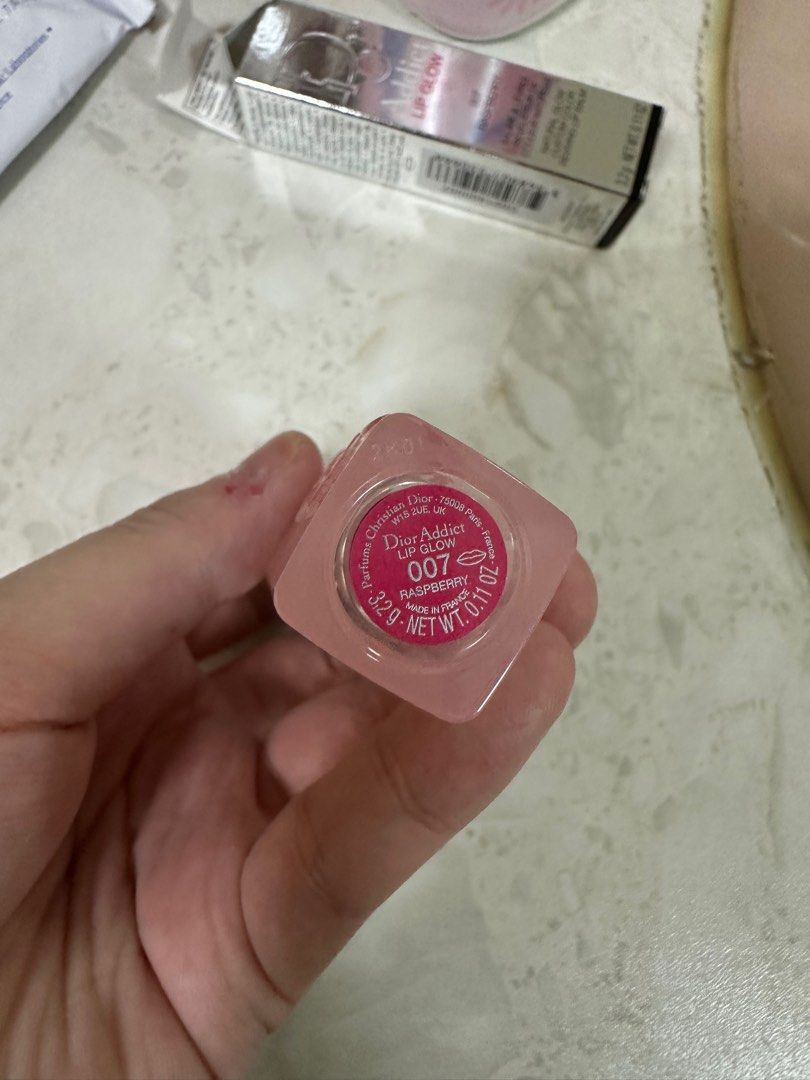 DIOR LIP GLOW Raspberry BRAND NEW, Beauty & Personal Care, Face, Makeup ...