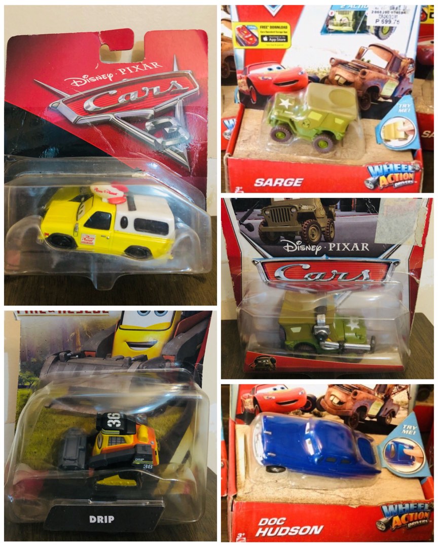 Disney Pixar Cars Diecast Wheel Action Drivers Vehicle (Sold per Piece ...