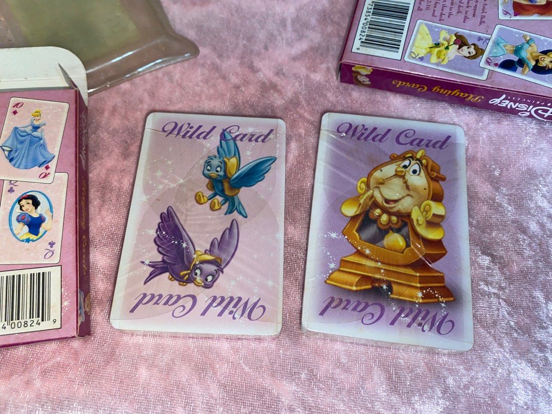 Disney Princess Playing Cards Twin Deck, Hobbies & Toys, Toys & Games ...