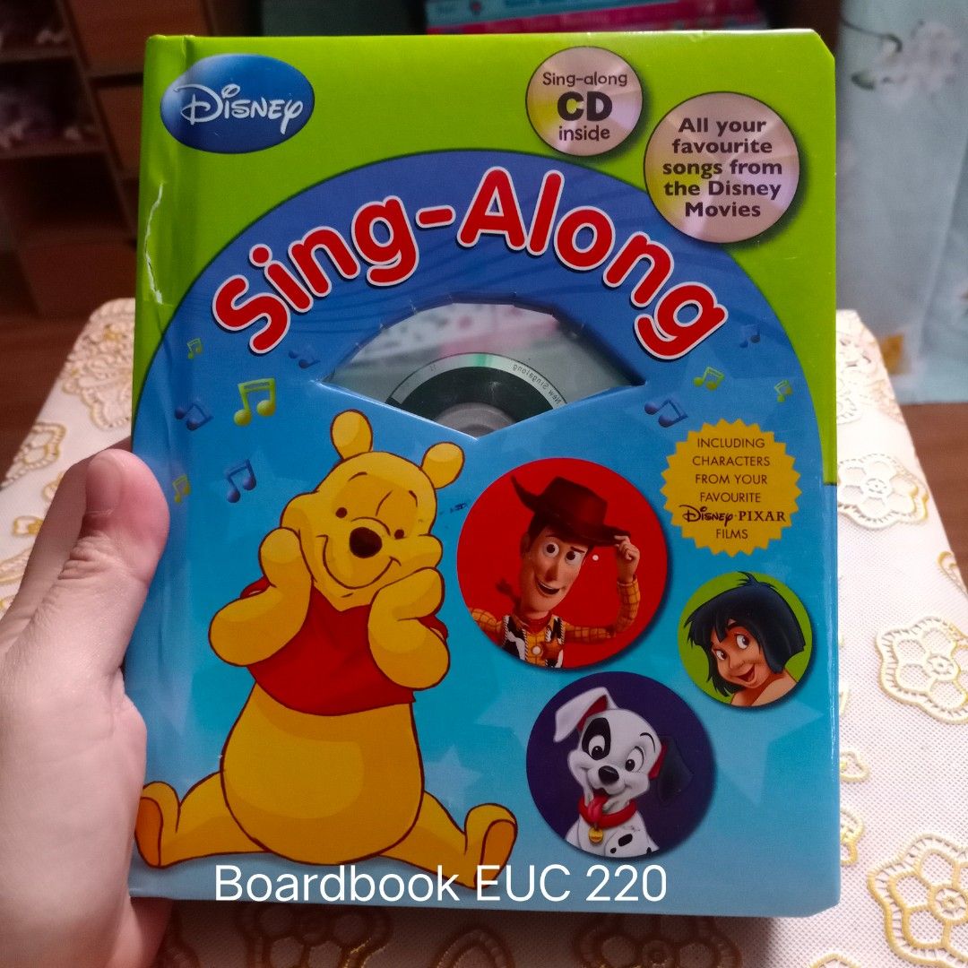 Disney Sing-Along Book, Hobbies & Toys, Books & Magazines, Children's ...
