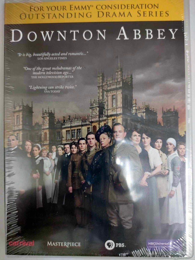 DOWNTON ABBEY and PAGE EIGHT - FYC 4-Disc DVD Set - PBS, Hobbies & Toys ...