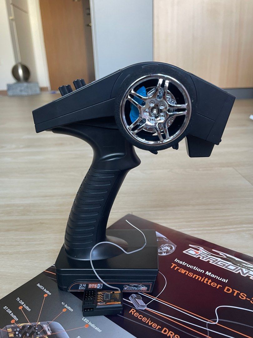 Dragon Rc Transmitter DTS -3 , Digital 2.4 GHz, Hobbies & Toys, Toys ...