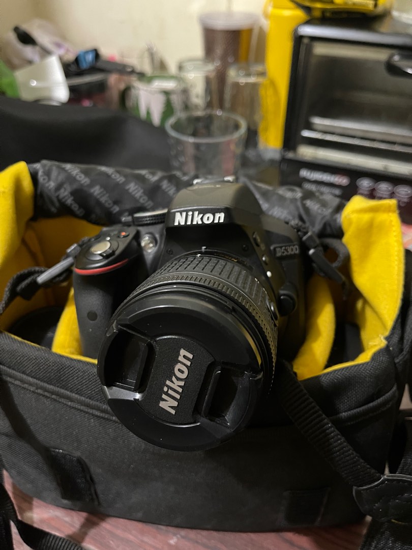 DSLR Camera NIKON D5300 with spare lens and complete accessories ...