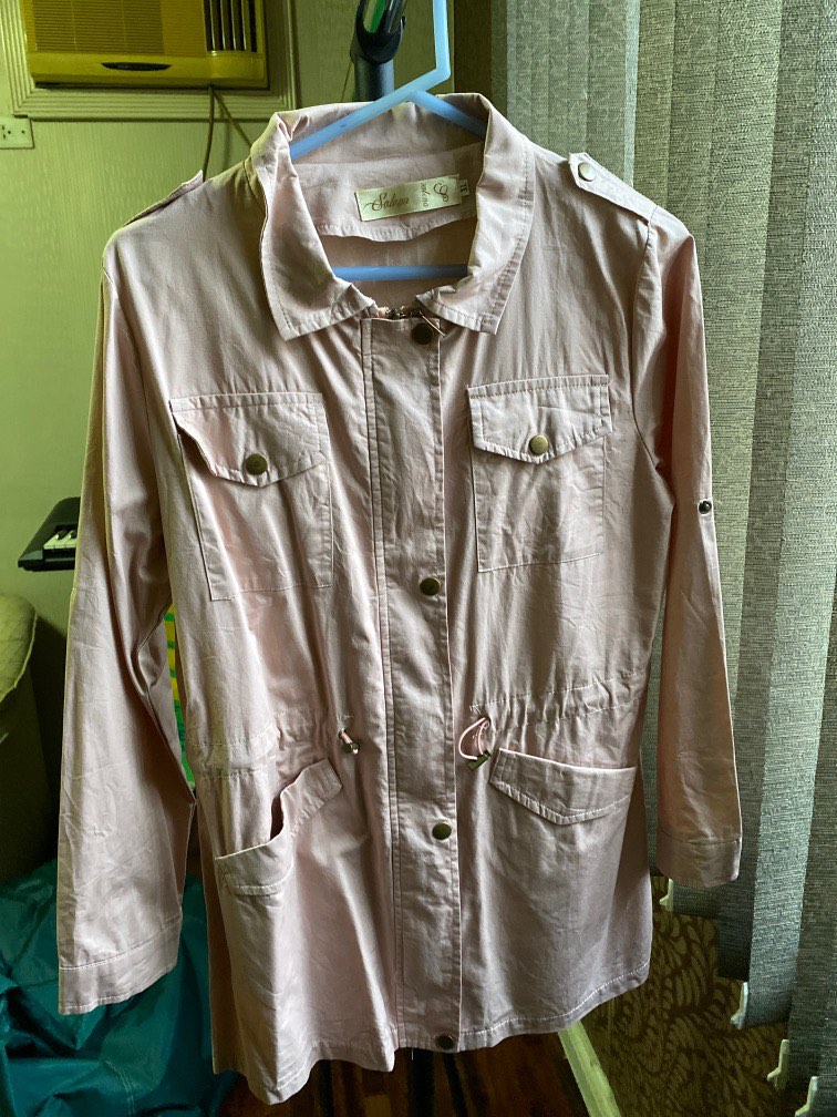 Dusty pink coat (never been worn), Women's Fashion, Coats, Jackets and ...