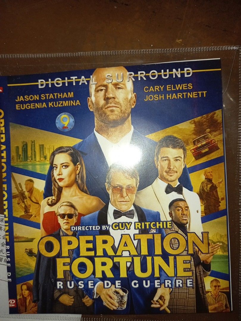 DVD Operation Fortune: Ruse de Guerre, Hobbies & Toys, Music & Media, CDs & DVDs on Carousell