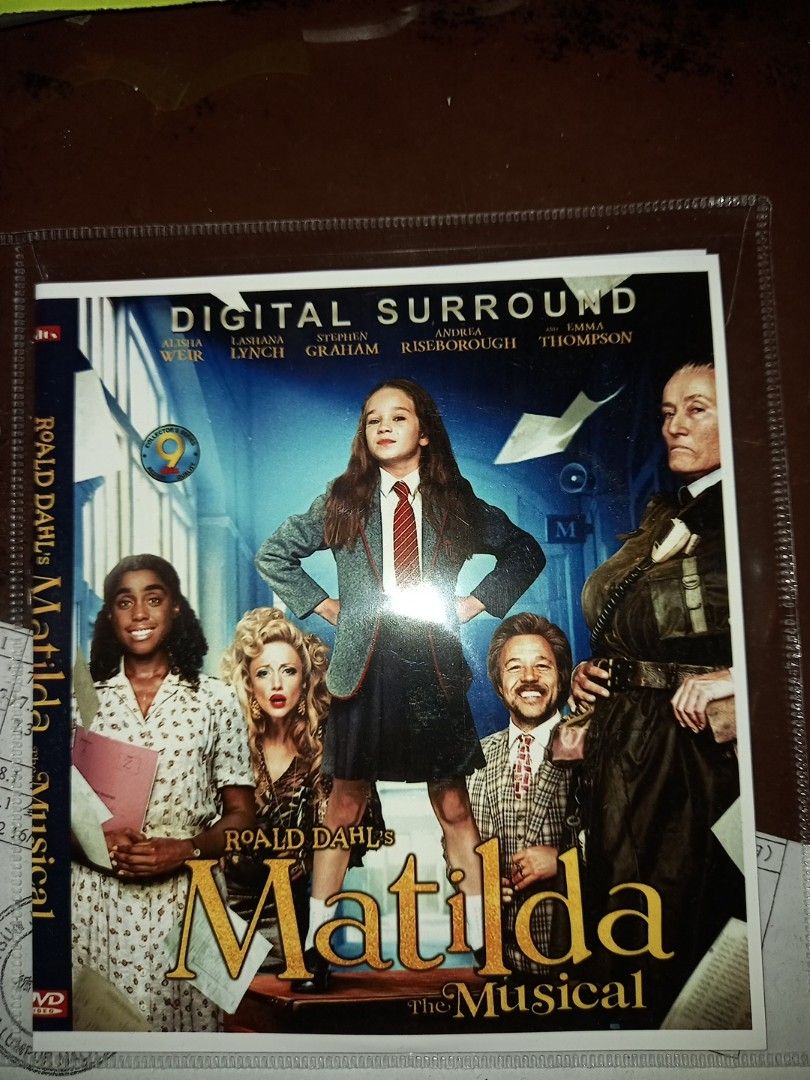 DVD Roald Dahl's Matilda: The Musical, Hobbies & Toys, Music & Media ...