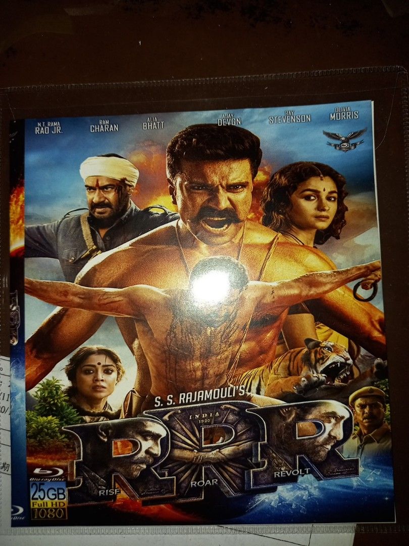 DVD RRR (Rise Roar Revolt), Hobbies & Toys, Music & Media, CDs & DVDs on Carousell