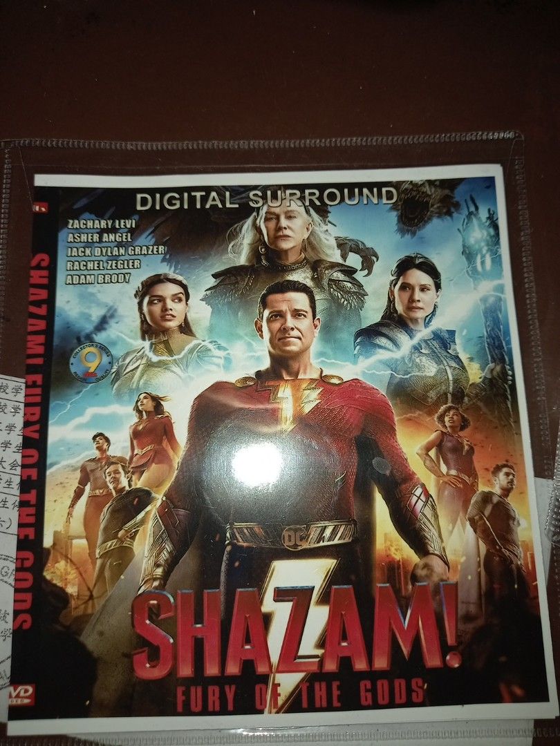 DVD Shazam!, Hobbies & Toys, Music & Media, CDs & DVDs on Carousell