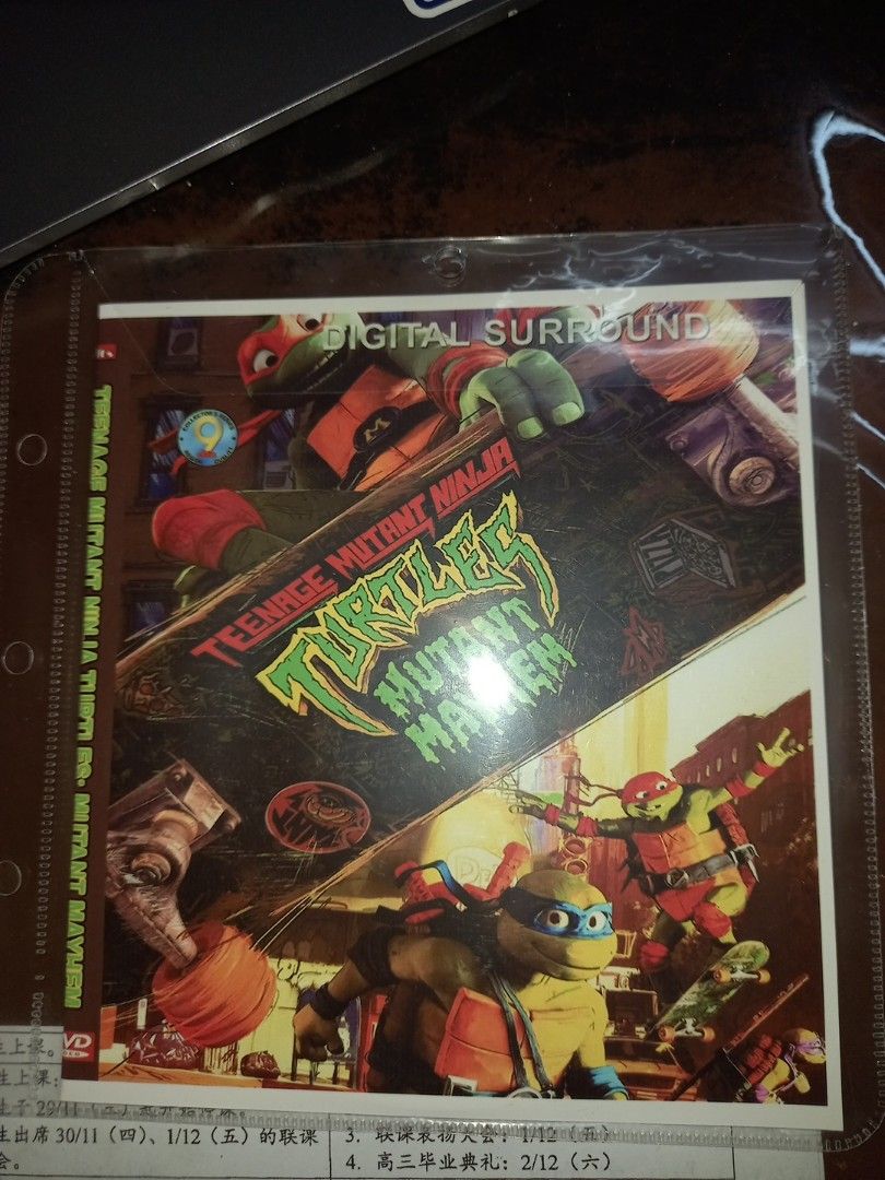 DVD Teenage Mutant Ninja Turtles: Mutant Mayhem, Hobbies & Toys, Music & Media, CDs & DVDs on ...