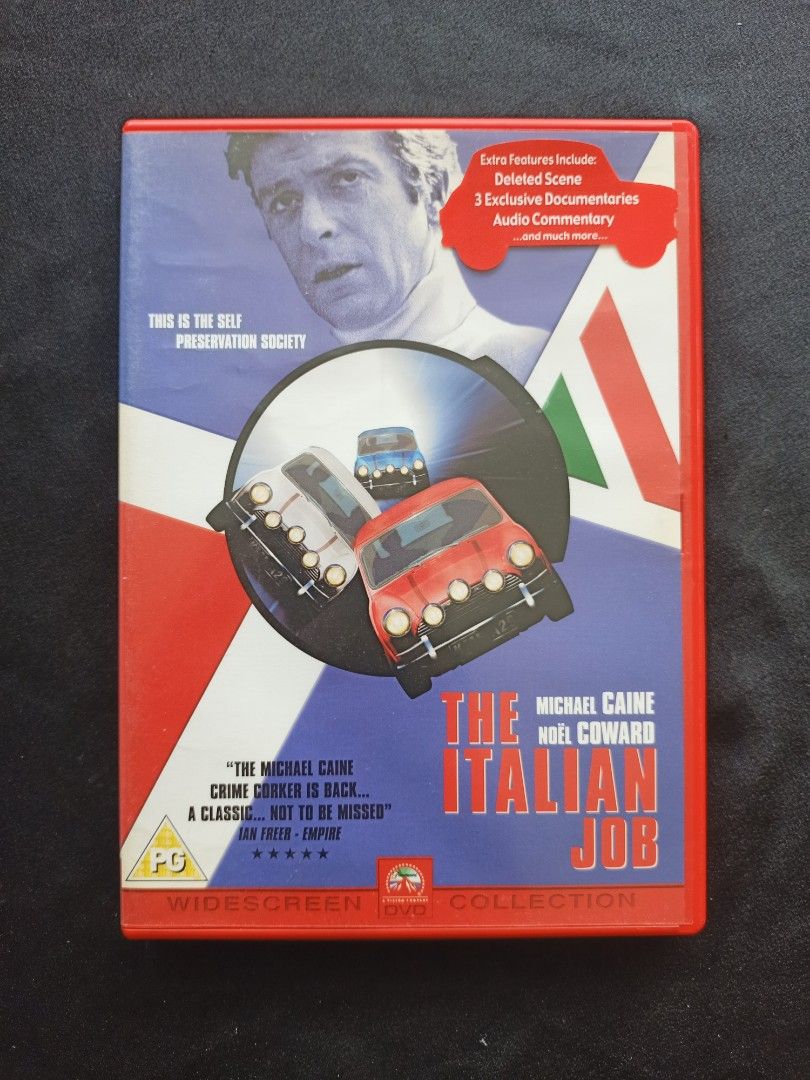 DVD The Italian Job, Hobbies & Toys, Music & Media, CDs & DVDs on Carousell