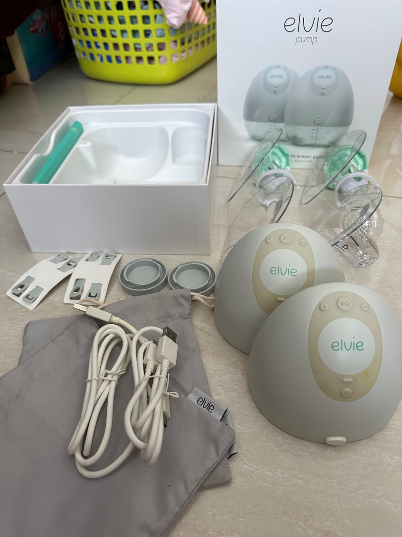 Elvie double pump, Babies & Kids, Nursing & Feeding, Breastfeeding ...