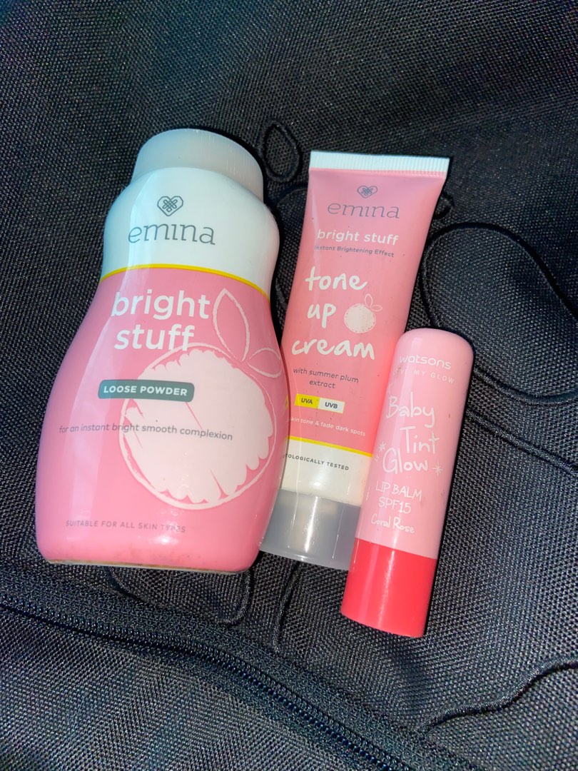 Emina Loose Powder Tone Up Cream, Beauty & Personal Care, Face, Makeup ...