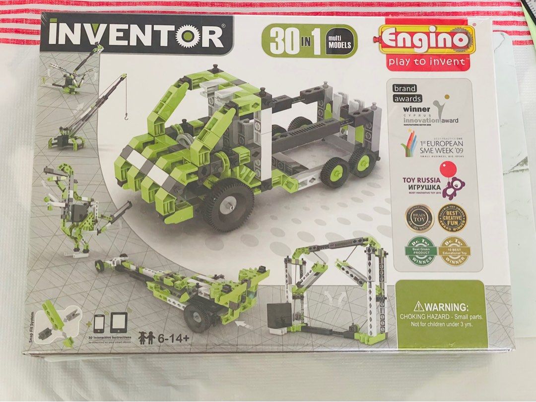 Encino Play to Invent 30 in 1 Inventor For Age 6-14, Hobbies & Toys ...