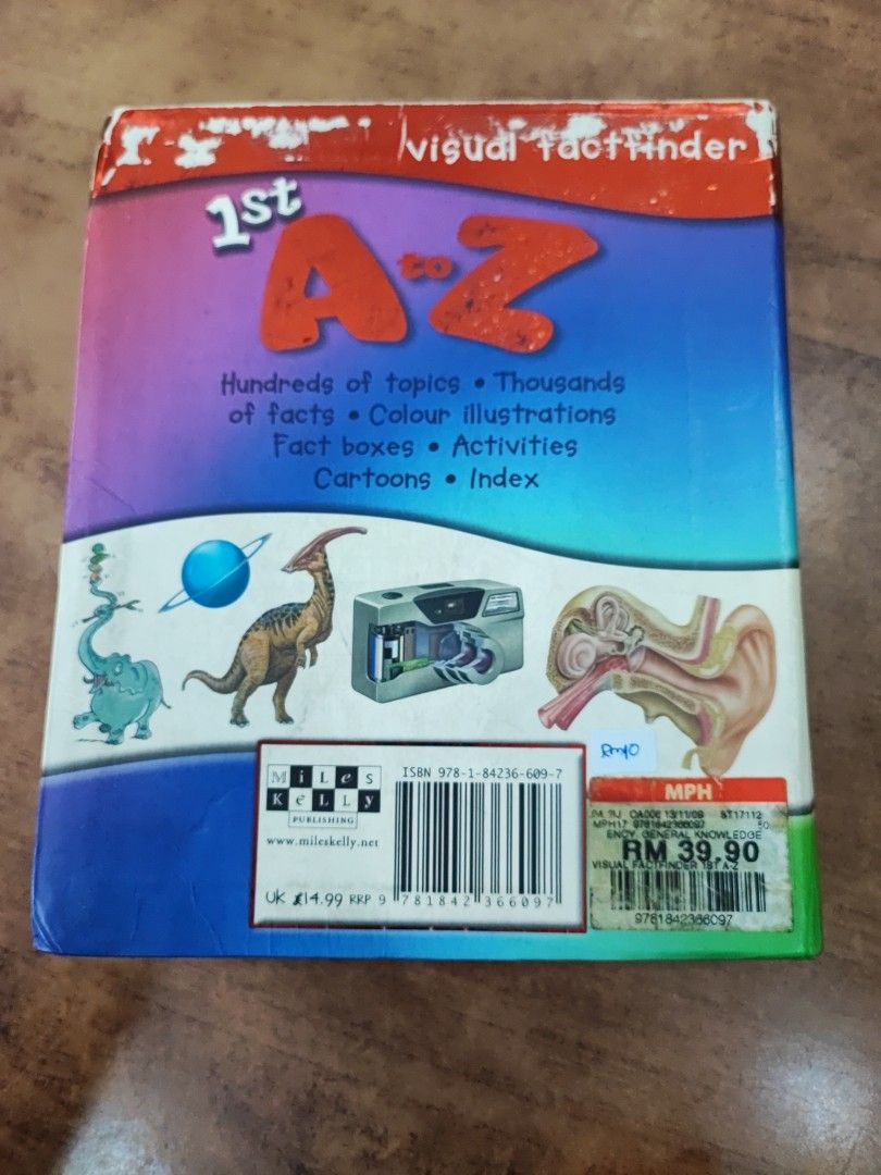 (ENG) 1st A to Z Visual Factfinder : An Encyclopedia For The Younger ...