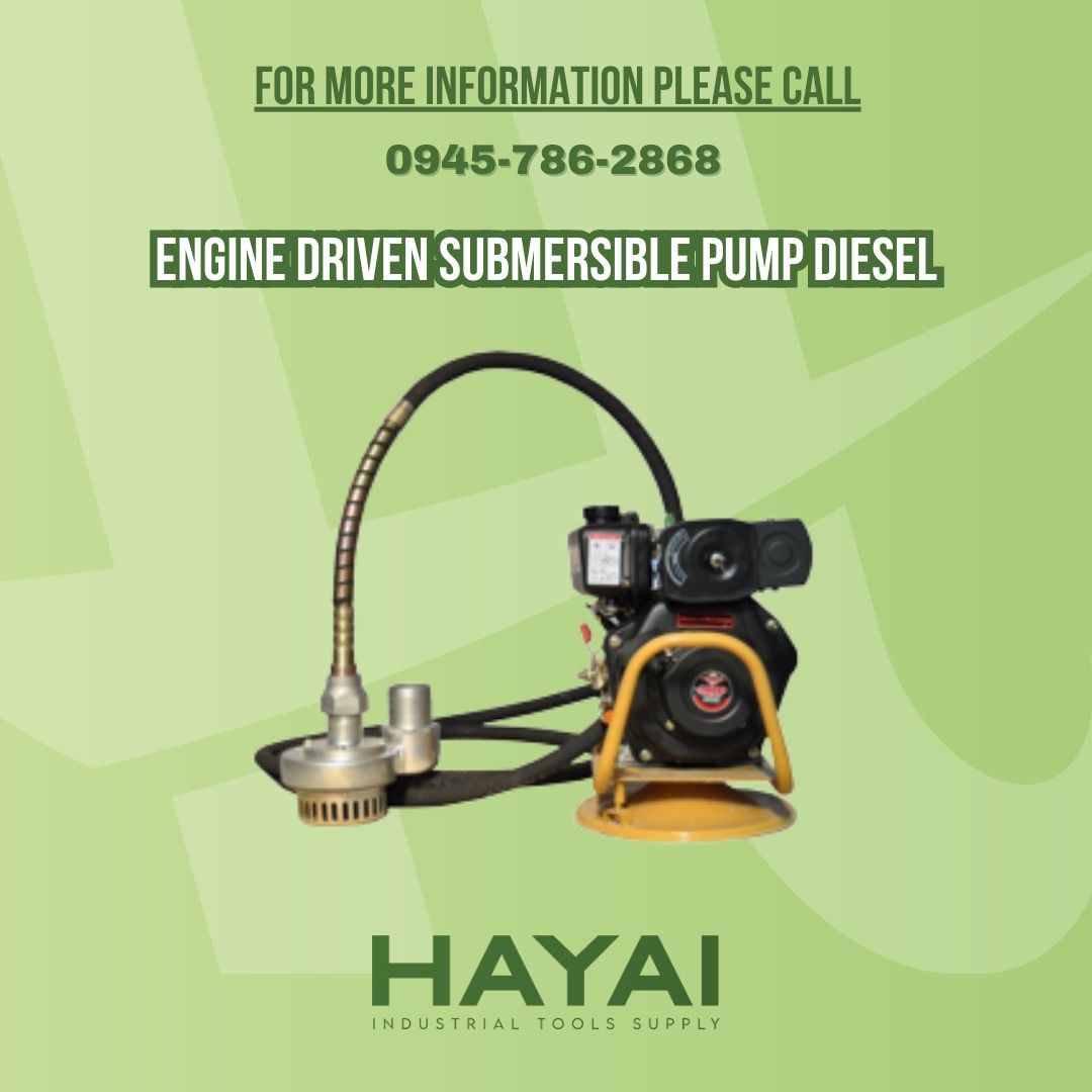 Engine Driven Submersible Pump (Diesel), Commercial & Industrial ...